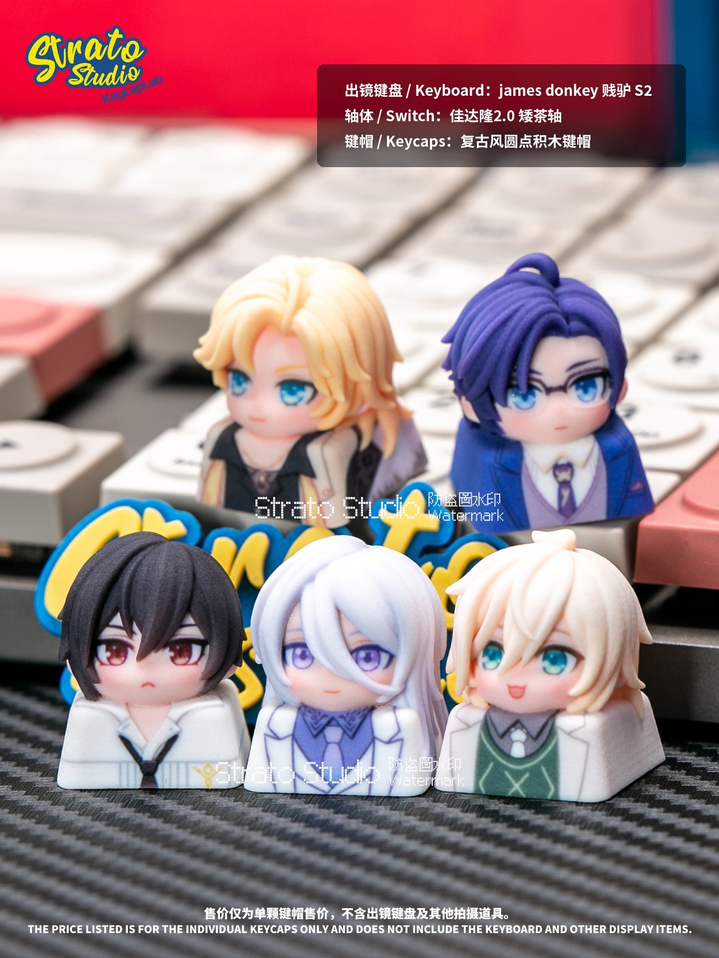 New Keycaps | For All Time Doujin Custom Resin Keycap – Strato Studio