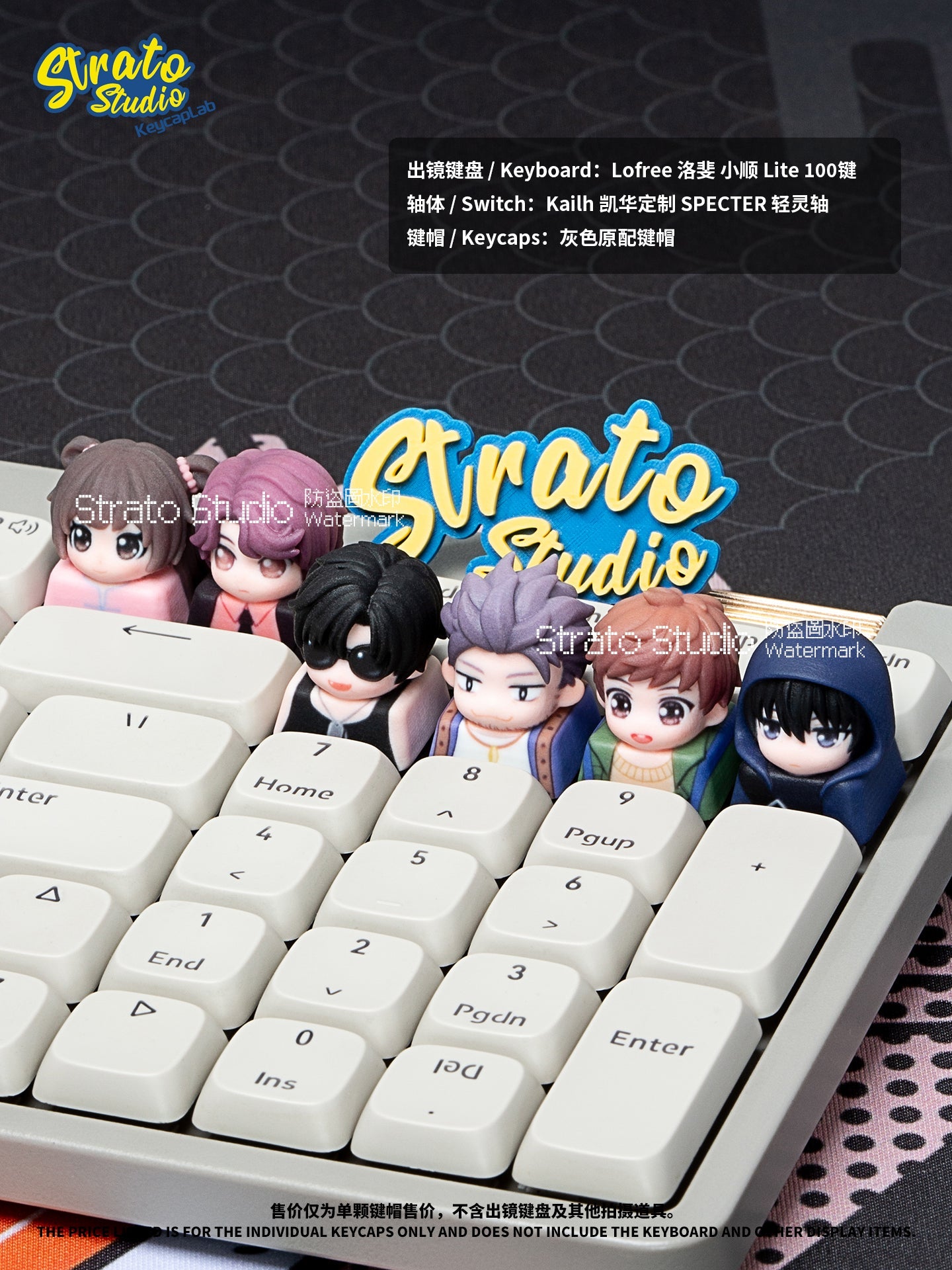 New Keycaps | Time Raiders Doujin Custom Resin Keycap – Strato Studio